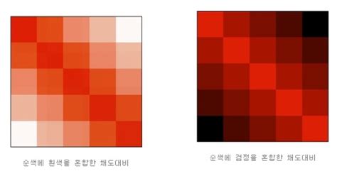 채도 대비 네이버 블로그