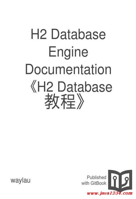H2 Database 教程 Pdf 下载java知识分享网 免费java资源下载 H2 Database 教程 Pdf 下载java知识分享网 免费java资源下载