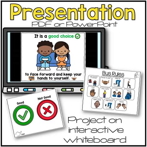 School Bus Rules Back To School Activities Behavior Expectations Special Ed