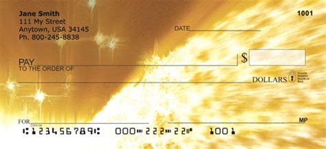 Space Personal Checks Space Scenic Checks At