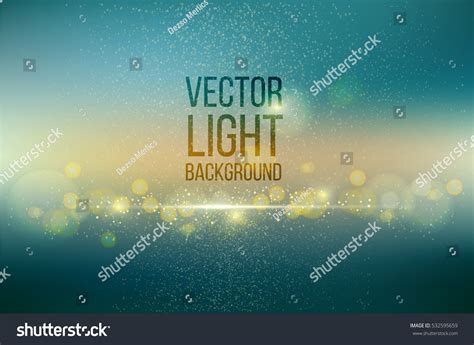 Abstract Colorful Bokeh Background Vector Illustration Stock Vector