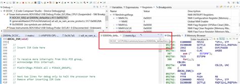 Tms320f280049 Program Run Into A Not Enabled Interrupt C2000