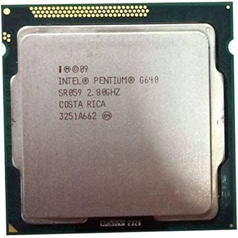 Amazon In Buy AD Pentium Dual Core Processor G GHz MB Cache LGA Nd Generation