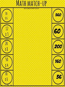Match Up Game Templates For The Pic Collage App By Teaching With APPitude
