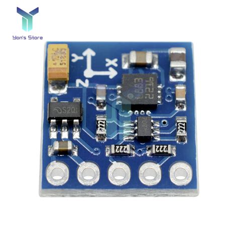 Hmc5883 Gy 271 3v 5v Tripla Linha Central 3 Eixo Compasso Magnetómetro