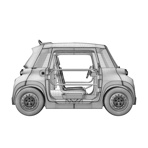 Citroen My Ami Buggy 2023 3d Model By Renderblade