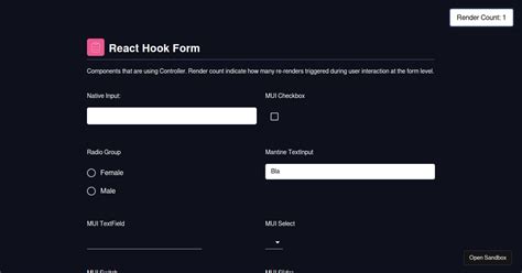 React Hook Form V7 Controller Ts Forked Codesandbox