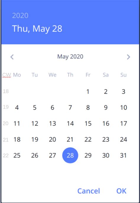 Display Week Numbers · Issue 1611 · Muimaterial Ui Pickers · Github
