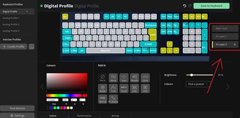 Wootility Fn Layer With A Different Colour Profile While Its Active · Issue 131 · Wootingkb