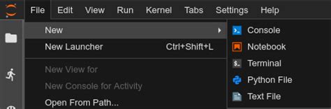 Feature Request File New Python File Issue 5492 Jupyterlab