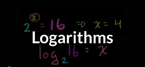 Logarithm ClassNotes Ng