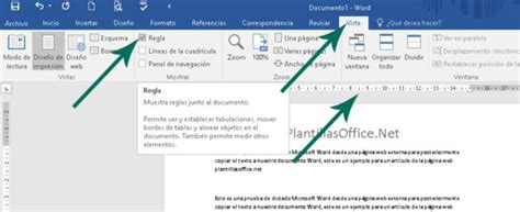 Como Poner La Regla En Word Plantillasoffice Net