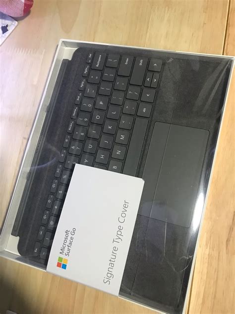 Microsoft Surface Go Keyboard Platinum Signature Type Cover Computers Tech Laptops