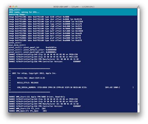 Enabling Debug Uarts On Dfu Like Iboot