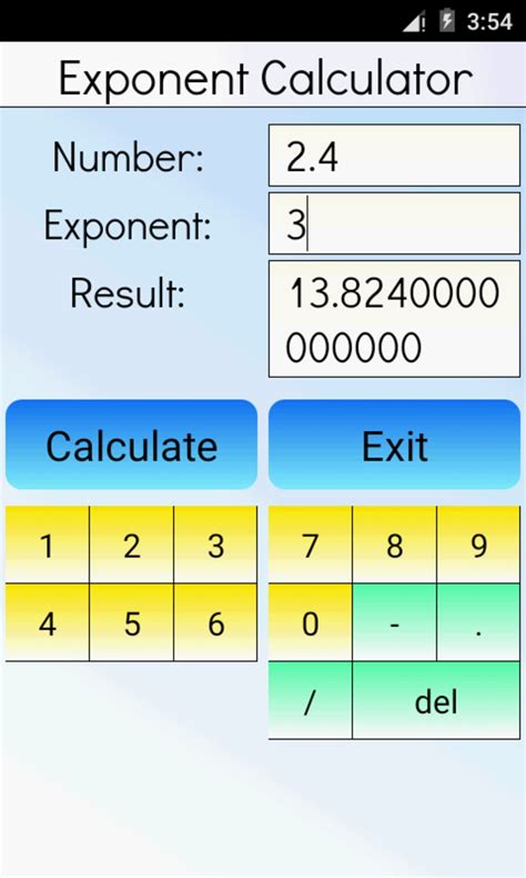 Exponent Calculator Apk For Android Download
