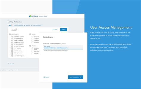 PayMaya Business Manager PayOut Transactions UAM On Behance