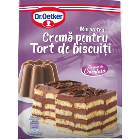 Dr Oetker Crema Ciocolata Pt Tort Biscuiti 90g 5941132027488