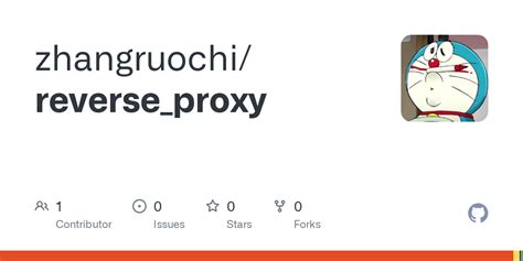 GitHub Zhangruochi Reverse Proxy