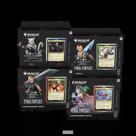 Magic The Gathering Final Fantasy Commander Deck Set Wilczek Poznań
