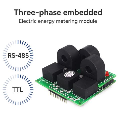Three Phase Electric Energy Metering Detector High Quality Voltage And Current Monitoring Module