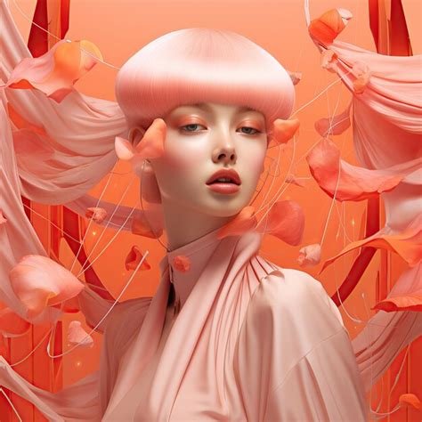 Attractive Digital Background With Complex Neural Patterns Premium Ai