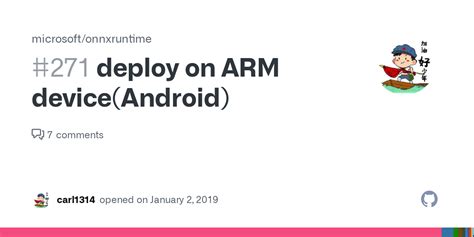 deploy on arm device android · issue 271 · microsoft onnxruntime · github