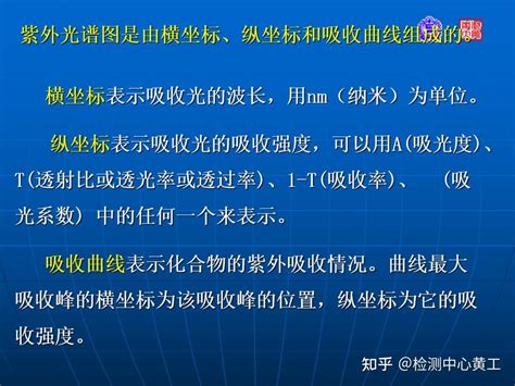 详解紫外光谱基本原理、解析与应用 知乎