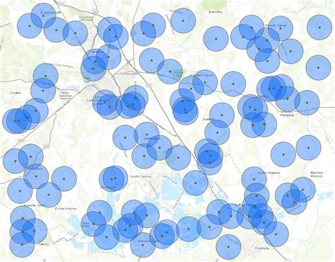 Arcgis Pro Cluster Polygons That Do Not Overlap Geographic Information Systems Stack Exchange