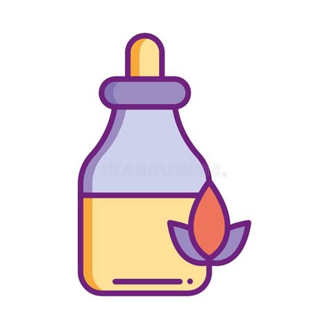Essential Oil Diffuser Bottle Illustration Stock Illustration Illustration Of Purple Wellness