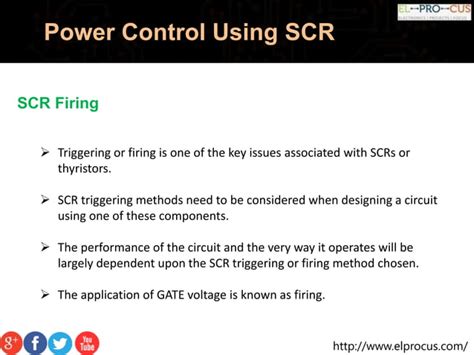 Understanding SCR Power Controls And Types Of SCR Firing PPTX Operating Systems Computer