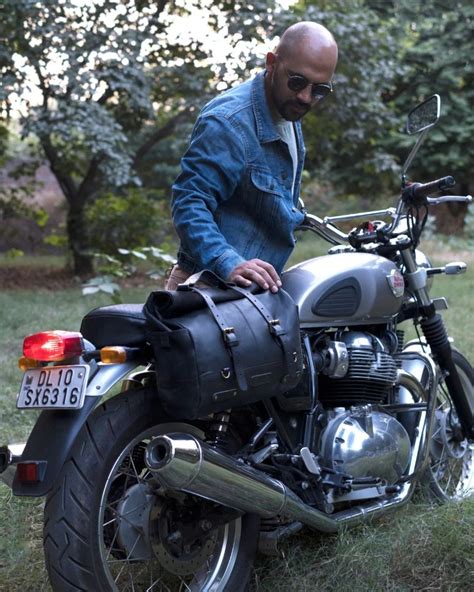 Tripmachine ხელნაკეთი მოტოციკლის სამაგრი ჩანთა Outlaw შავი Veli Store