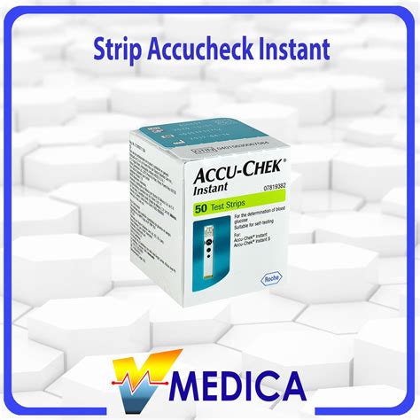Jual Strip Accu Check Instant Isi 50 Strip Refill Test Strip Glucosa Shopee Indonesia