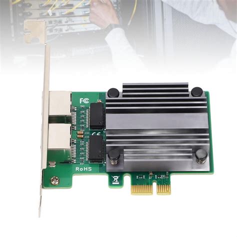 Shopp Pcie Network Card Aluminum Heat Sink Gold Plating Ethernet Adapter 2 5g With Low Profile