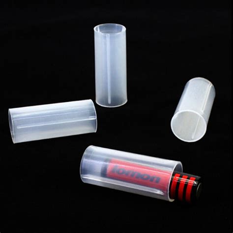 Glowinggrace 2pcs 18650 To 26650 Battery Converter Case Sleeve Adapter
