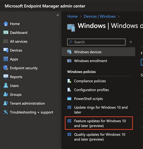 Understanding Windows Feature Updates In Microsoft Intune Brooks Peppins Blog