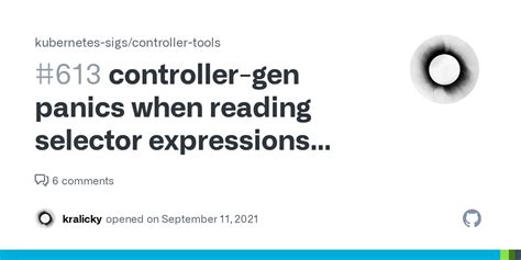 Controller Gen Panics When Reading Selector Expressions Containing Composite Literals Go 117
