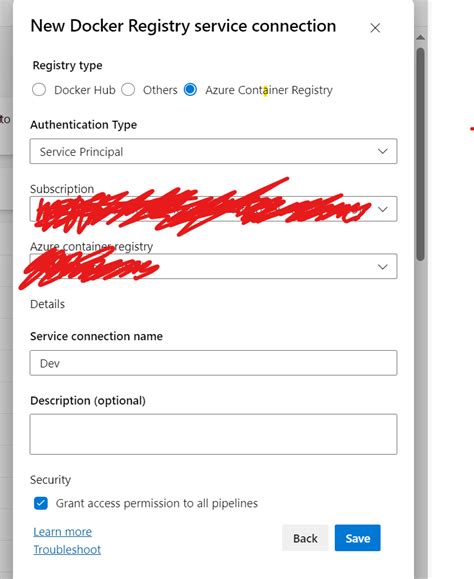 Client Secret Expiry Azure Container Registry Type Of Service Connection In Azure Devops