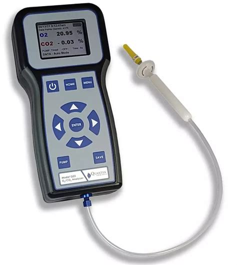 Q22 Portable O2 Co2 Analyzer Quantek Instruments