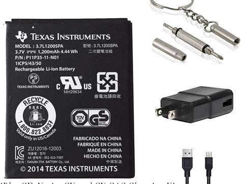 Amazon Com Battery And Charging Kit For TI Plus CE TI Nspire CX II TI Nspire CX CAS II