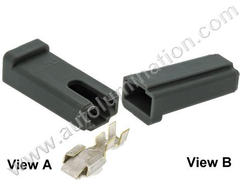 Female Connector Kit Plug Socket 1pin 12015306 Packard Delphi Aptiv 56