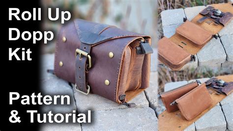 How To Make A Roll Up Dopp Kit PDF Pattern And Tutorial Rollup