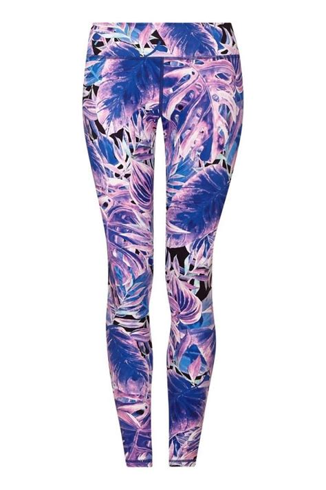 Club Tropicana High Waisted Yoga Pants Yoga Leggs