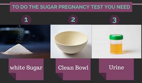 Testing For Pregnancy At Home With Sugar Step By Step Guide Babies Carrier