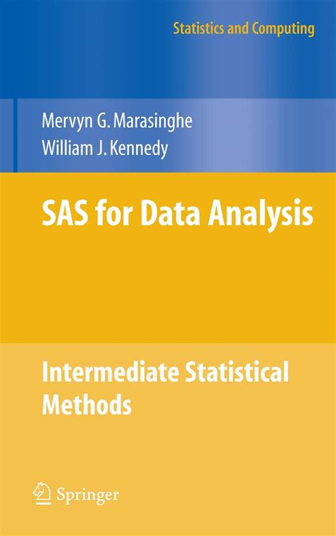 sas for data analysis intermediate statistical methods statistics and computing