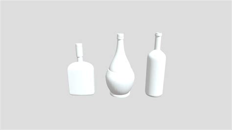 Subd Modeling Bottles 3d Model By Joshua Josherz 5854a34 Sketchfab
