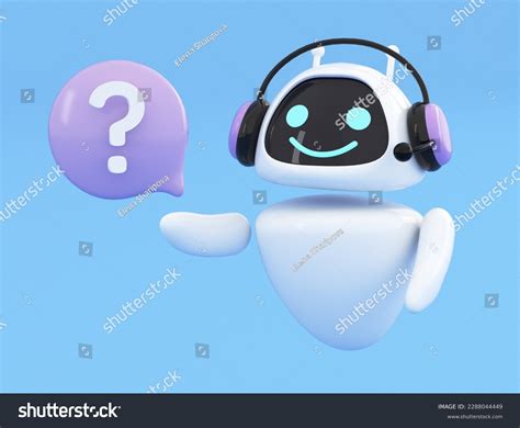 Artificial Intelligence Chatbot Holding Question Mark Stock Illustration 2288044449 Shutterstock