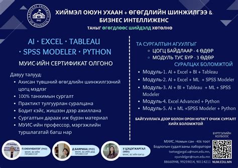 МУИС ийн Бодлогын судалгааны лабораторийн зүгээс зохион байгуулж буй💻📈ХИЙМЭЛ ОЮУН УХААН