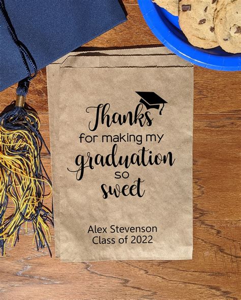 Graduation Party Decor Graduation Favor Bags Graduation Etsy