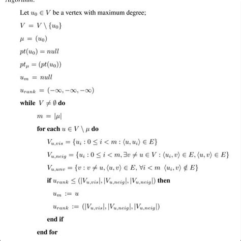Greatestconstraintfirst Algorithm The Algorithm Generates An Order On