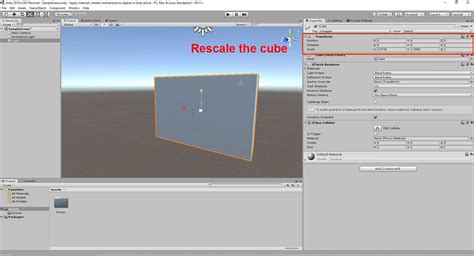Apply Materials Shaders And Textures To Objects In Unity